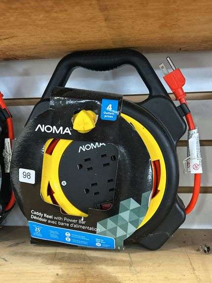 NOMA CADDY REEL WITH POWER BAR - Shackelton Auctions Inc.