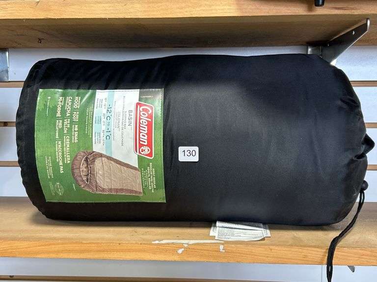 COLEMAN SLEEPING BAG - Shackelton Auctions Inc.