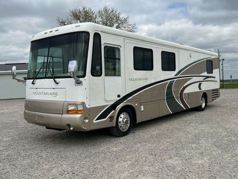 1999 NEWMAR MOUNTAIN AIRE 40' MOTORHOME - Shackelton Auctions Inc.