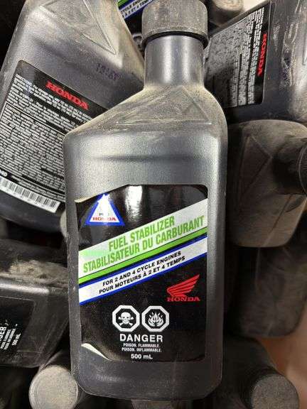 TOTE OF 500ML HONDA FUEL STABILIZER - Shackelton Auctions Inc.