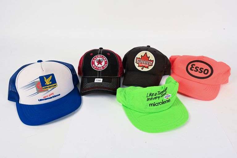 GROUP OF SERVICE STATION HATS - Shackelton Auctions Inc.