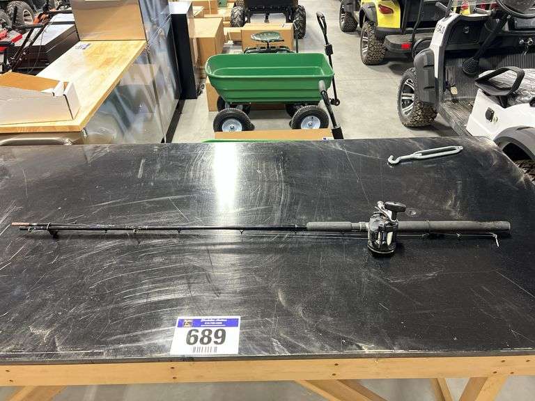MAGDA PRO DEPTH COUNTER FISHING POLE - Shackelton Auctions Inc.