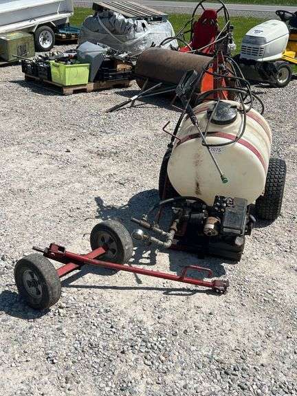 MOTORIZED 25 GALLON SPRAYER - Shackelton Auctions Inc.
