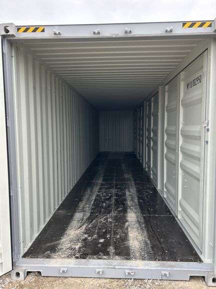40' HIGH CUBE CONTAINER WITH 4 SIDE DOORS - Shackelton Auctions Inc.