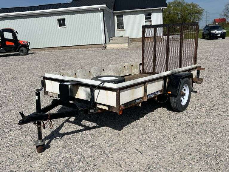 2011 SURE TRAC 5' X 10' SINGLE AXLE UTILITY TRAILER - Shackelton ...