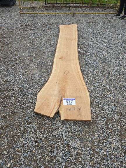 1 PIECE LIVE EDGE CHERRY - Shackelton Auctions Inc.
