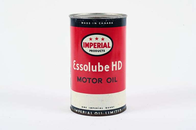 IMPERIAL THREE STAR MOTOR OIL IMP QT CAN - Shackelton Auctions Inc.