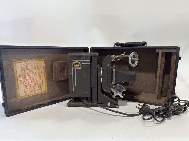 SVE TRI-PURPOSE PROJECTOR MODEL AAA WITH CASE - Shackelton Auctions Inc.