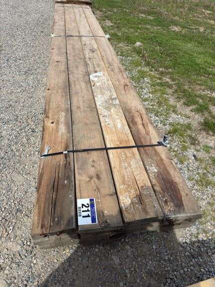 24 PIECES OF 22' 2X10 LUMBER - Shackelton Auctions Inc.
