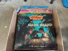 BOX OF ASSORTED 33 RPM RECORDS - Shackelton Auctions Inc.