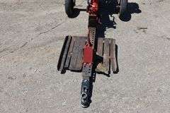 HOME BUILT LOG SPLITTER - Shackelton Auctions Inc.
