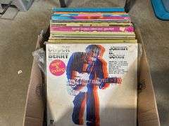 BOX OF ASSORTED 33 RPM RECORDS - Shackelton Auctions Inc.