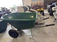 UNUSED 160L XL HEAVY DUTY TWIN WHEELBARROW (ASSEMBLED) - Shackelton ...