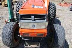 KUBOTA L2900 4WD TRACTOR & CLEMENS S4 CUTTER - Shackelton Auctions Inc.