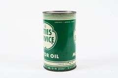 CITIES SERVICE MOTOR OIL IMP QT CAN - FULL - Shackelton Auctions Inc.