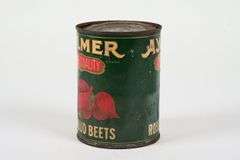 AYLMER ROSEBUD BEETS PAPER LABEL POUND CAN - Shackelton Auctions Inc.