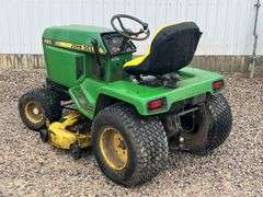 JOHN DEERE 420 LAWN MOWER WITH DECK - Shackelton Auctions Inc.