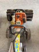 STIHL MM55 PADDLE SWEEPER - Shackelton Auctions Inc.