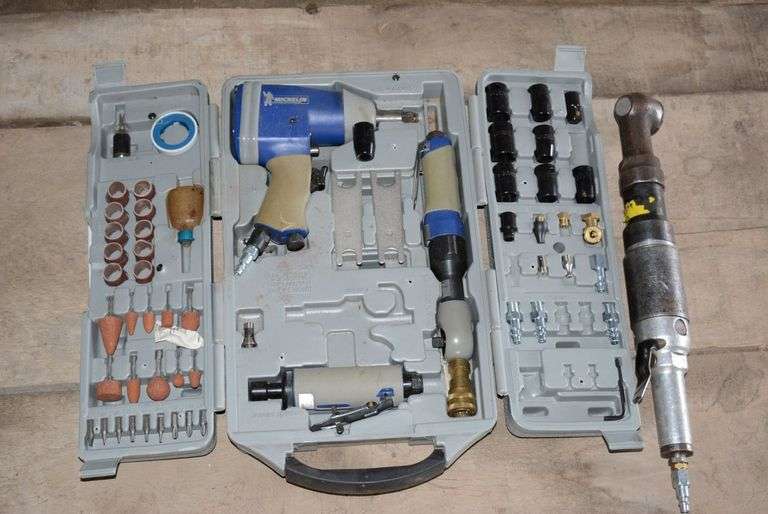 Michelin Air Tool Set in Case and 1/2" Air Ratchet - Shackelton ...