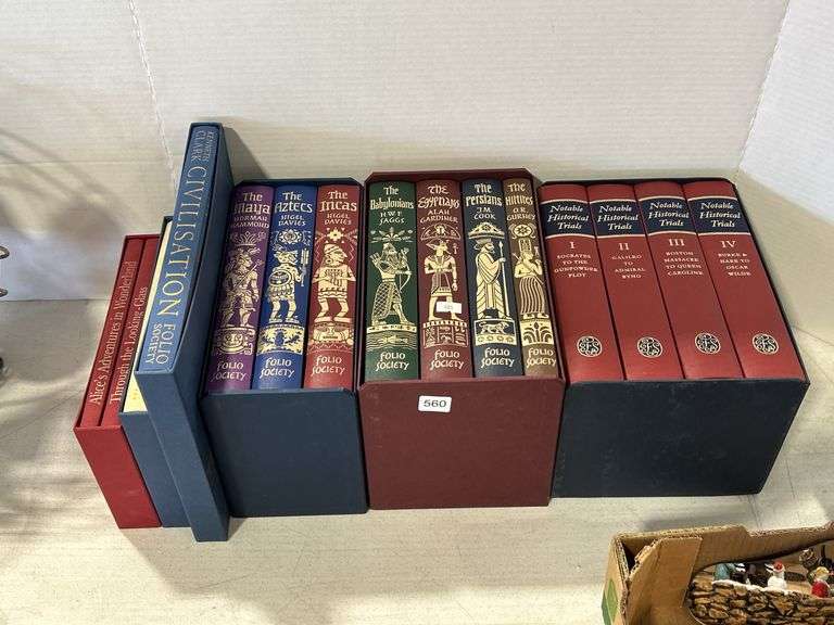 FOLIO SOCIETY BOOK SETS - Shackelton Auctions Inc.