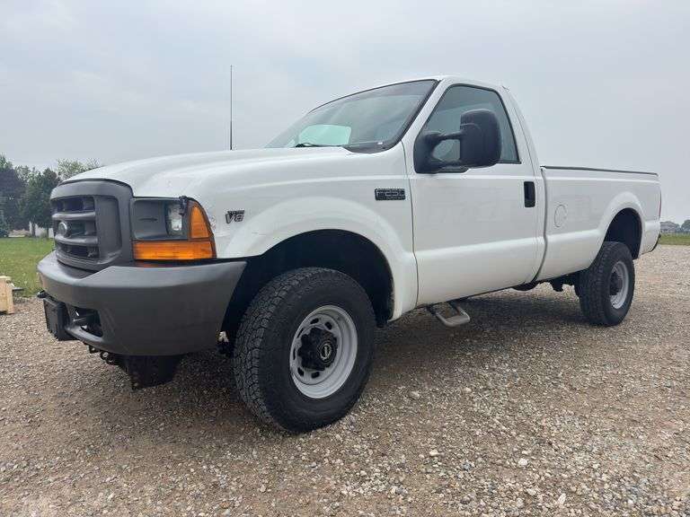 1999 FORD F-250 4X4 REGULAR CAB LONG BOX PICK UP TRUCK - Shackelton ...