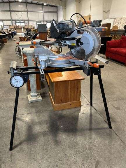 TERRATEK 12" SLIDING COMPOUND MITRE SAW WITH STAND - Shackelton ...