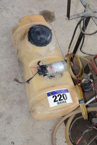 12 VOLT SPRAYER ETC - Shackelton Auctions Inc.