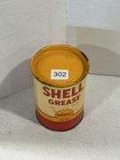 SHELL PRESSURE GUN GREASE POUND CAN - FULL - Shackelton Auctions Inc.
