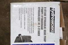 Hydroworks 2 Stage Hydraulic Gear Pump - Shackelton Auctions Inc.