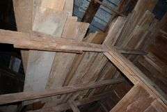 Antique Fanning Mill and Quantity of Lumber - Shackelton Auctions Inc.