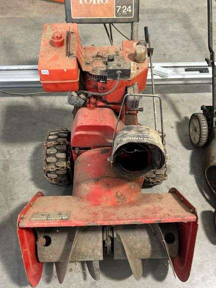 TORO 7 HP 24" SNOW BLOWER - Shackelton Auctions Inc.