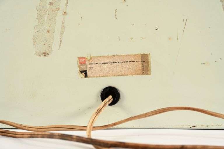 1960'S ALLIS-CHALMERS GLEANER COMBINE LIGHTED ANIMATED SIGN ...