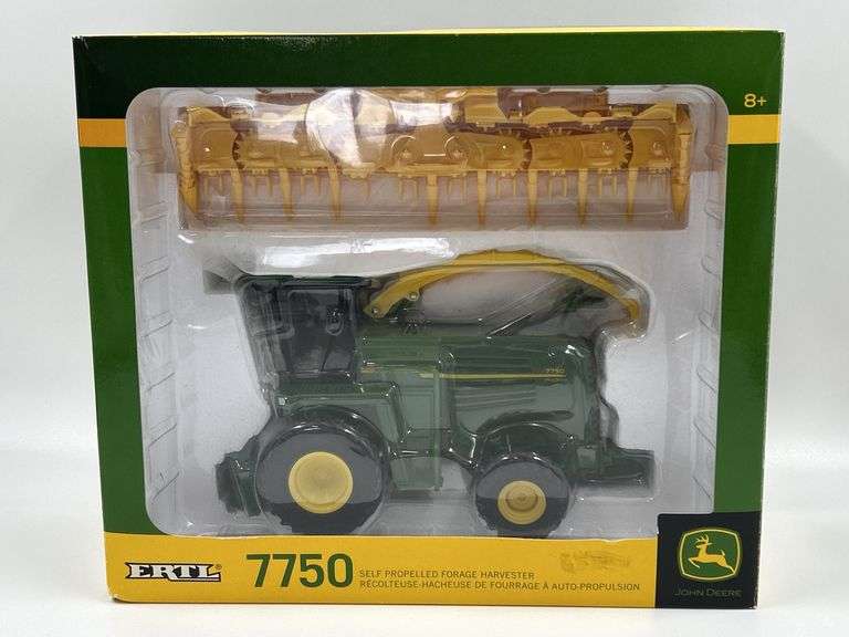 JOHN DEERE 7750 SELF PROPELLED FORAGE HARVESTOR ERTL 1/32 - Shackelton ...