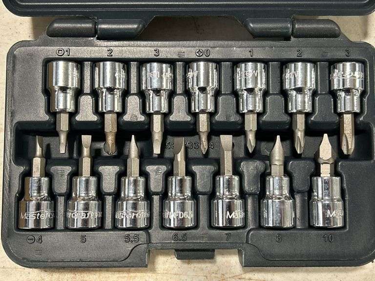 TWO MASTERCRAFT SOCKET SETS - Shackelton Auctions Inc.