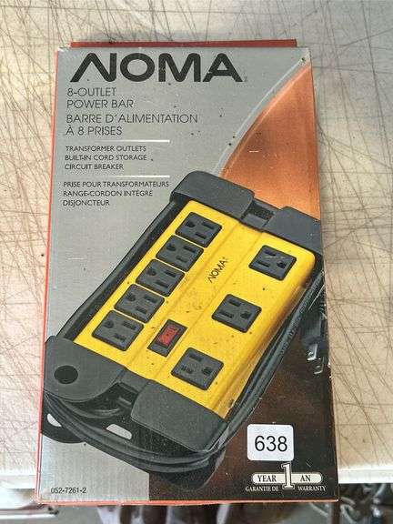 NOMA POWER BAR - Shackelton Auctions Inc.