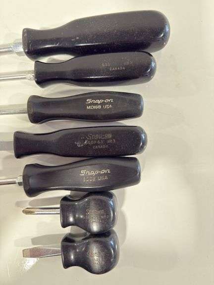 SNAP-ON SCREWDRIVERS - Shackelton Auctions Inc.