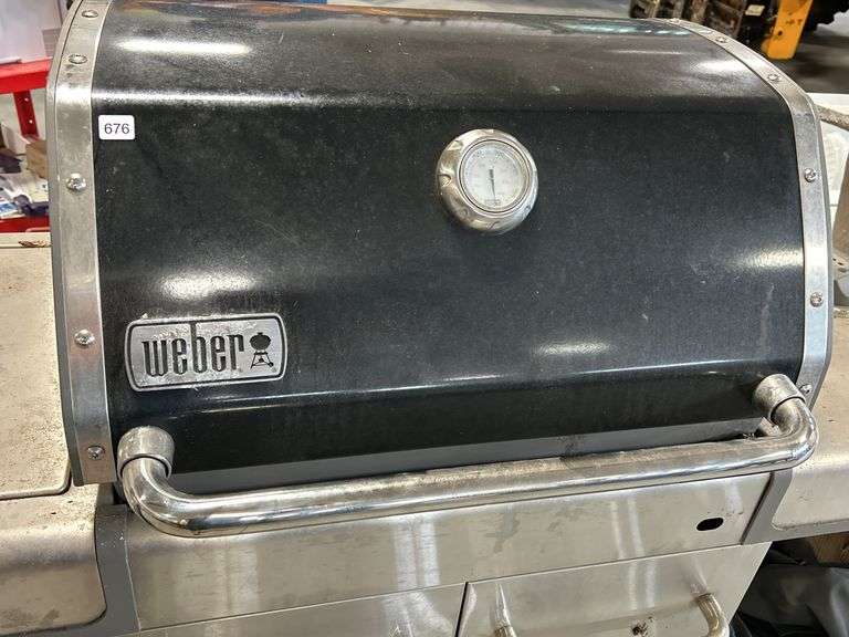 WEBER GENESIS PROPANE BBQ - Shackelton Auctions Inc.