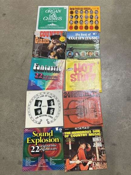 GROUP OF ASSORTED 33 RPM RECORDS - Shackelton Auctions Inc.