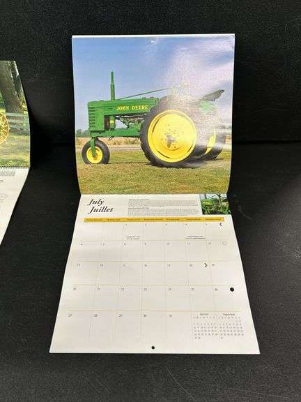 GROUP OF JOHN DEERE CALENDARS - Shackelton Auctions Inc.