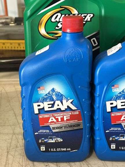 QUAKER STATE MOTOR OIL AND PEAK ATF - Shackelton Auctions Inc.