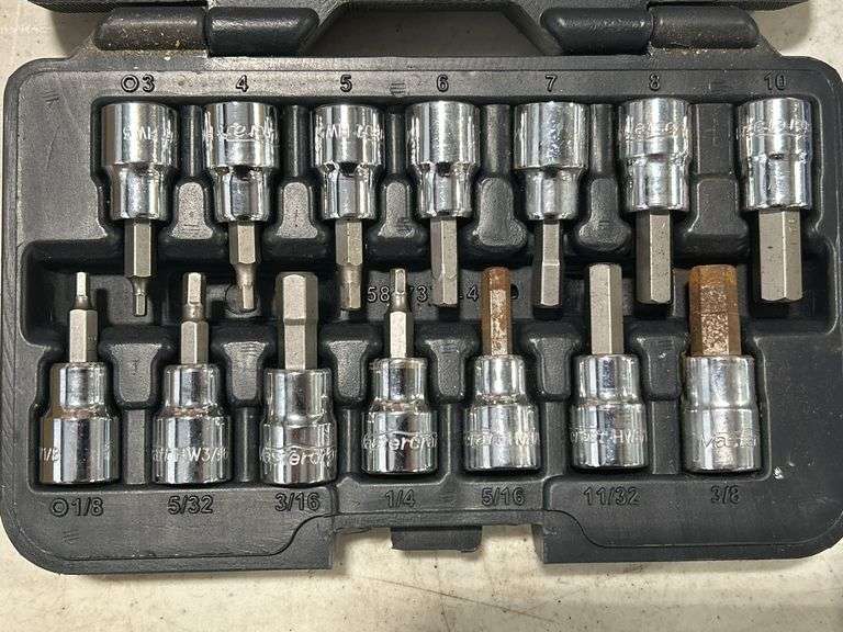 TWO MASTERCRAFT SOCKET SETS - Shackelton Auctions Inc.