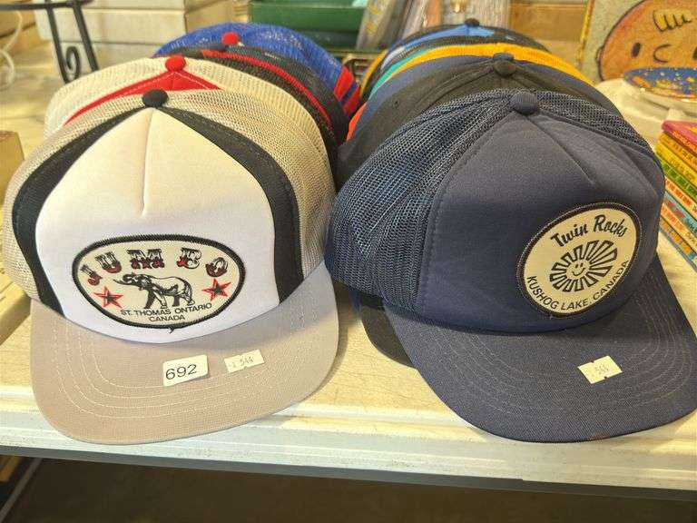 GROUP OF SNAP BACK HATS - Shackelton Auctions Inc.