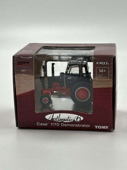 CASE IH 1170 DEMONSTRATOR TRACTOR ERTL 1/64 - Shackelton Auctions Inc.