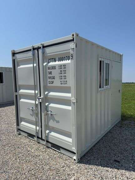 2025 UNUSED CTTN 10.2FT STORAGE CONTAINER - Shackelton Auctions Inc.