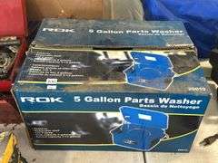ROK 5 GALLON PARTS WASHER - Shackelton Auctions Inc.