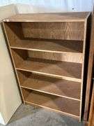 MDF BOOK SHELF 32"X12"X48" - Shackelton Auctions Inc.