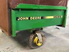JOHN DEERE MC519 GRASS COLLECTOR WITH BLOWER - Shackelton Auctions Inc.