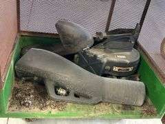 JOHN DEERE MC519 GRASS COLLECTOR WITH BLOWER - Shackelton Auctions Inc.