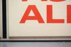 1990'S AGCO ALLIS SINGLE SIDED LIGHTED DEALER SIGN - Shackelton ...