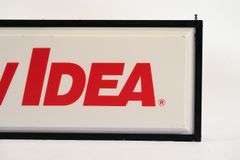 NEW IDEA DOUBLE SIDED LIGHTED DEALER SIGN - Shackelton Auctions Inc.
